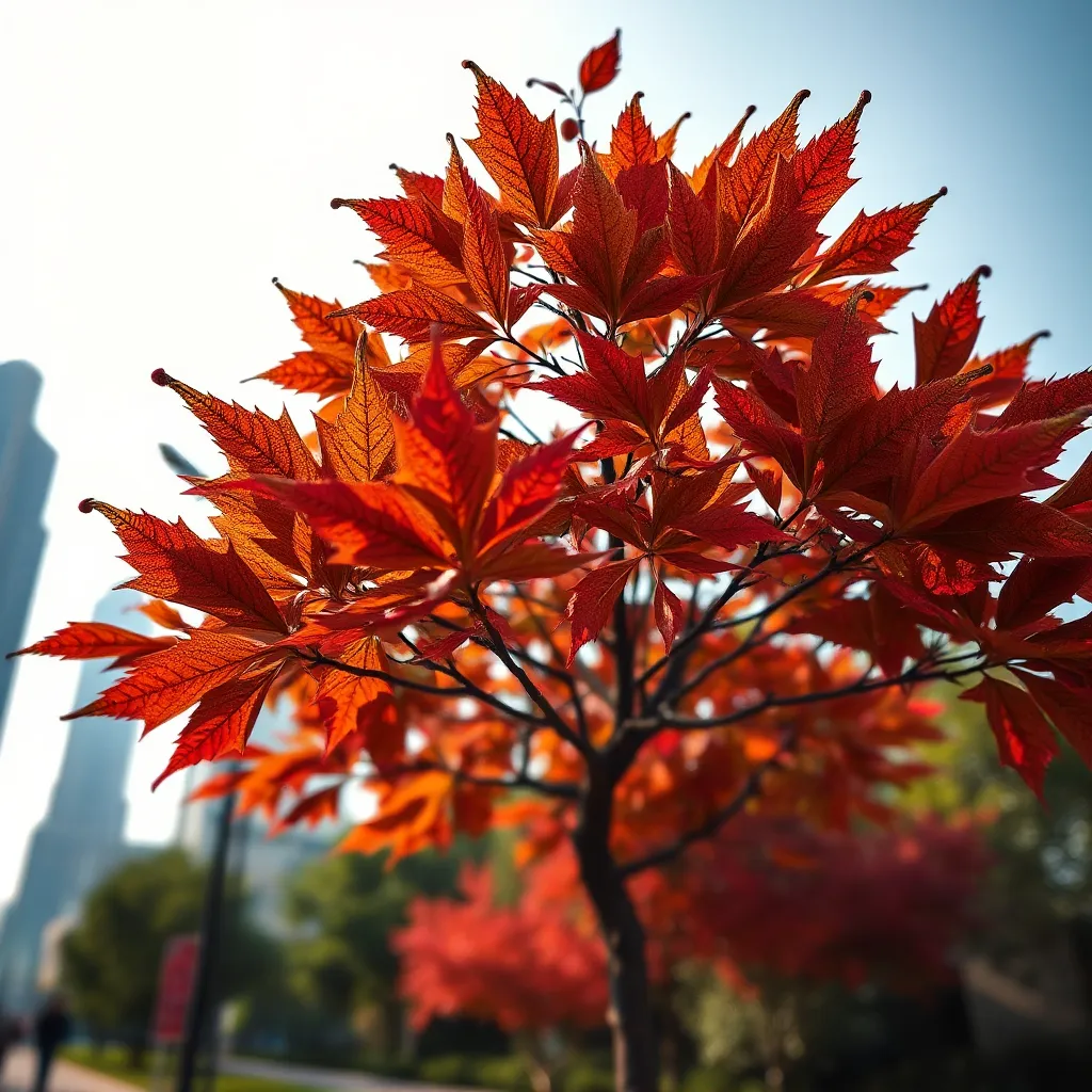 Maples in Dubai: Enhancing Urban Greenery